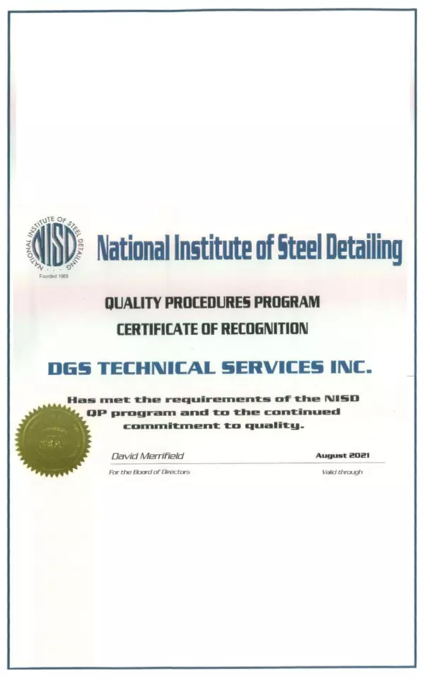 DGS Technical Services – Engineering Services