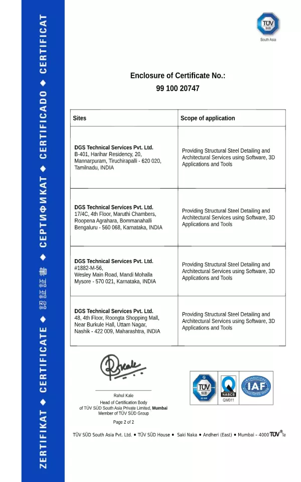 DGS Technical Services – Engineering Services